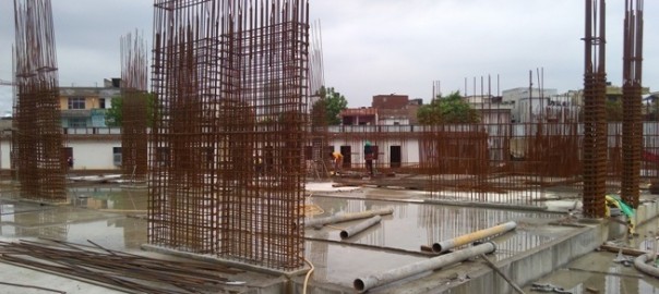 North Block Ground Floor Column Reinforcement | IS PARADISE